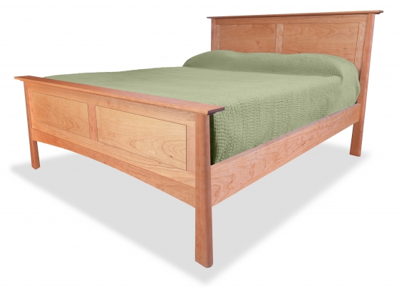 Harvestmoon Panel Bed-Cherry | Maple Corner Woodworks